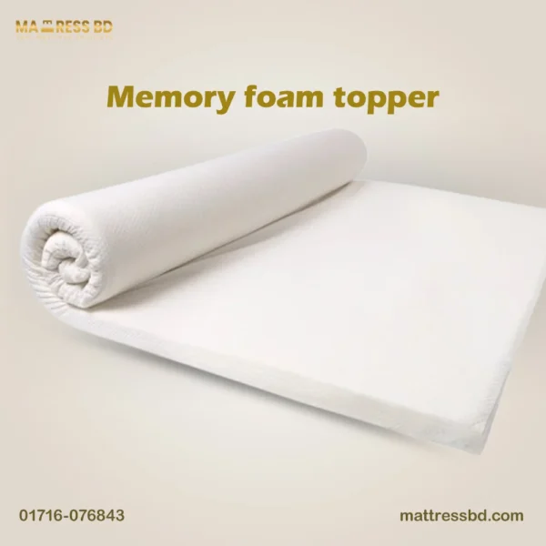 Memory foam topper - Mattress BD