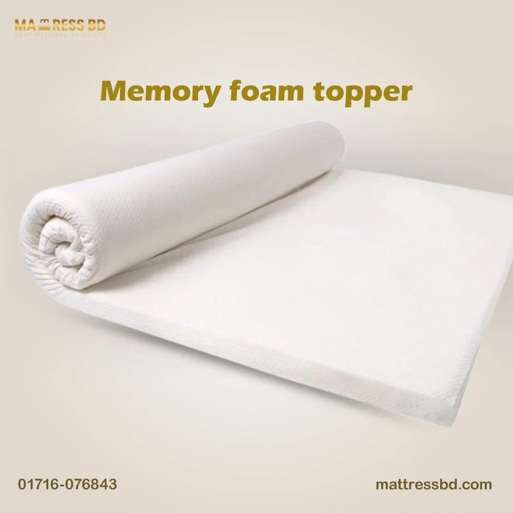 Memory foam topper - Mattress BD