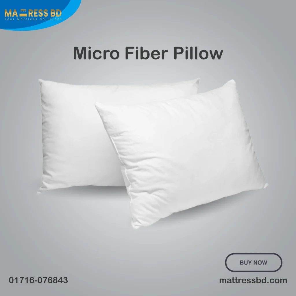 Micro Fiber Pillow Best 1 - Mattress BD